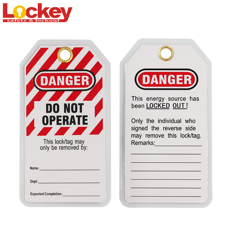 China OEM China Mccb Loto Lock - Do Not Operate Safety Warning Tag LT22 ...
