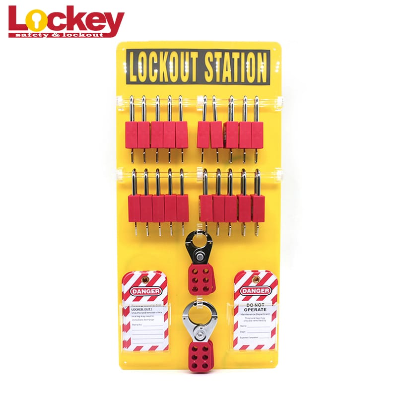 China Factory Safety Tagout Cabinets 20 Locks Padlock Lockout Station ...