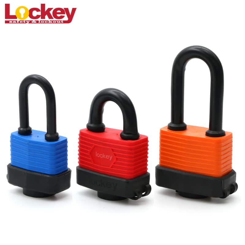 China High definition Red Aluminum Safety Padlock - Waterproof ...