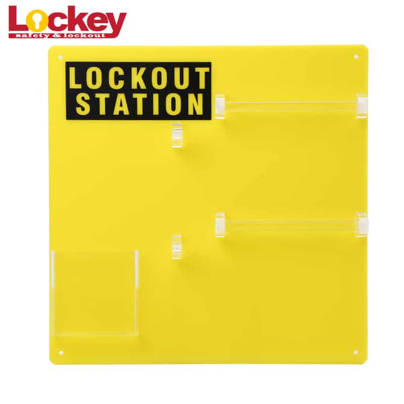China 10 Locks Loto Combination Mini Padlock Lockout Station Board LK12 ...