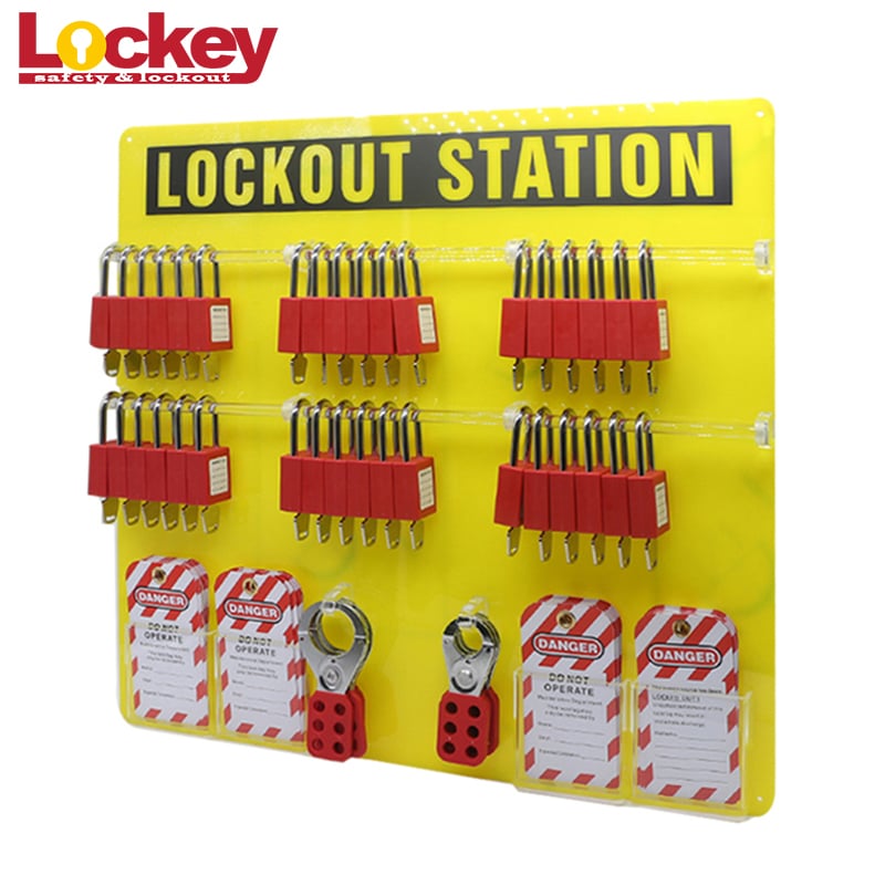 China Loto 36 Lock Padlock Station Lockout Safety Combination Kit LG10 ...